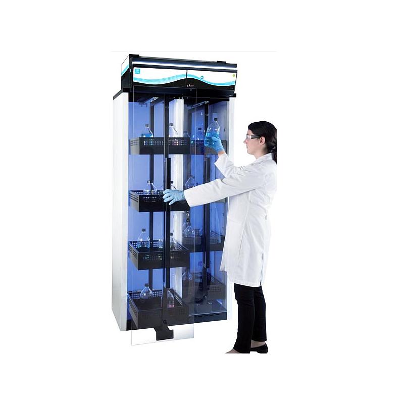 Armoire ventilée à filtration - Captair 834 Smart, version portes ...