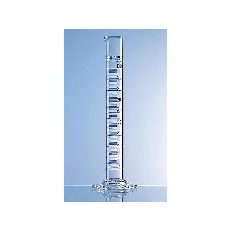 Eprouvette graduée 50 ml - Forme haute - Lot de 10