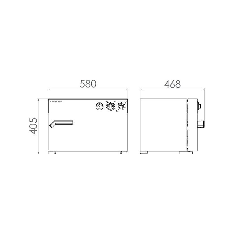 Étuve universelle de séchage et de chauffage mécanique E 28 – Binder ...