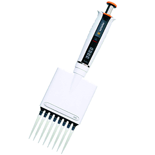 Pipette mécanique Biohit Tacta - 0.5-10 µl - 8 canaux - Sartorius