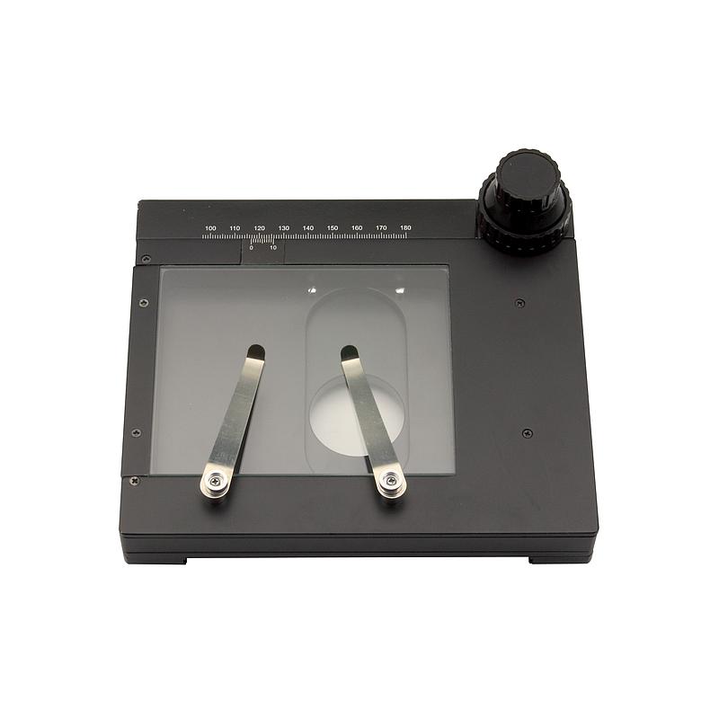 Platine mobile avec commandes coaxiales - Optika | Labo and Co